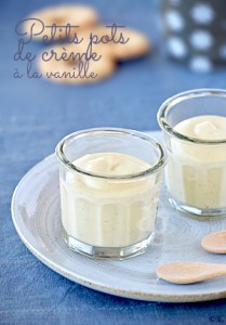Petits pots de crème à la vanille