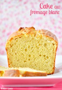 Cake au fromage blanc